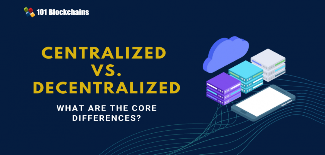 Centralized vs. Decentralized Networks - 101 Blockchains
