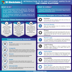 Corda Blockchain: Ruler of The Financial Enterprises