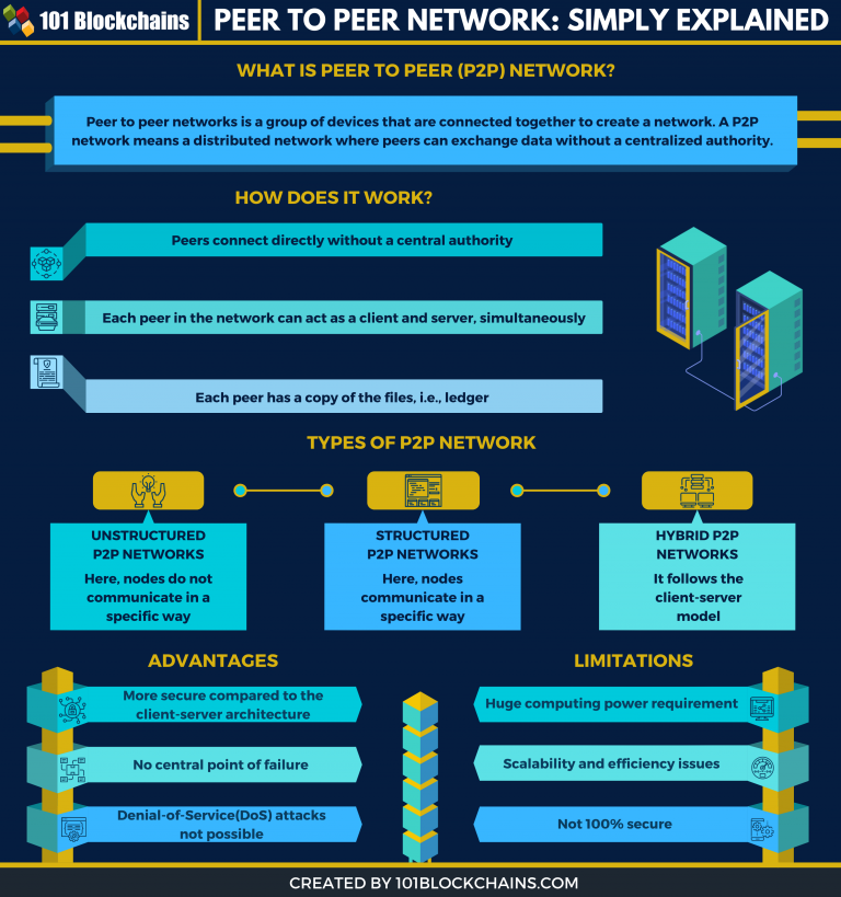 Understanding Peer To Peer Network - 101 Blockchains