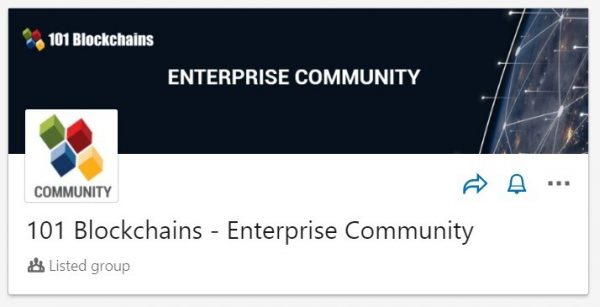 Join the 101 Blockchains Community on Linkedin - 101 Blockchains