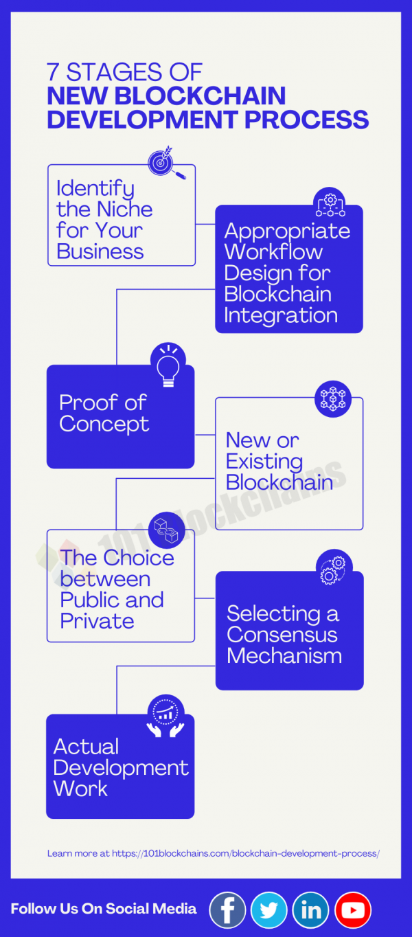 7 Stages Of New Blockchain Development Process