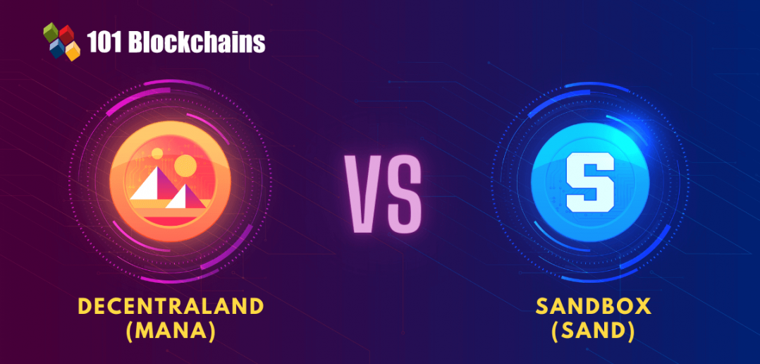 Decentraland (MANA) vs Sandbox (SAND - 101 Blockchains