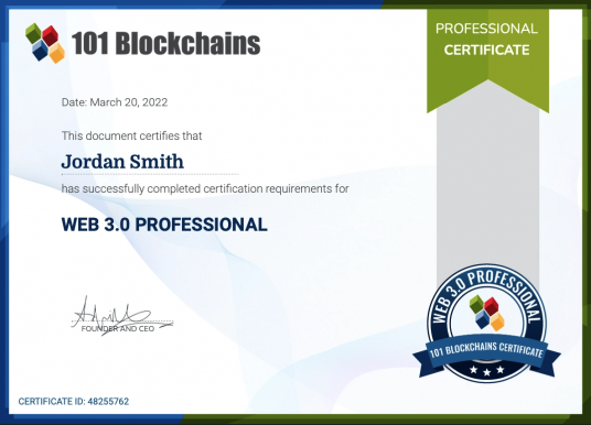 Blockchain, Web3 & AI Courses and Certifications - 101 Blockchains