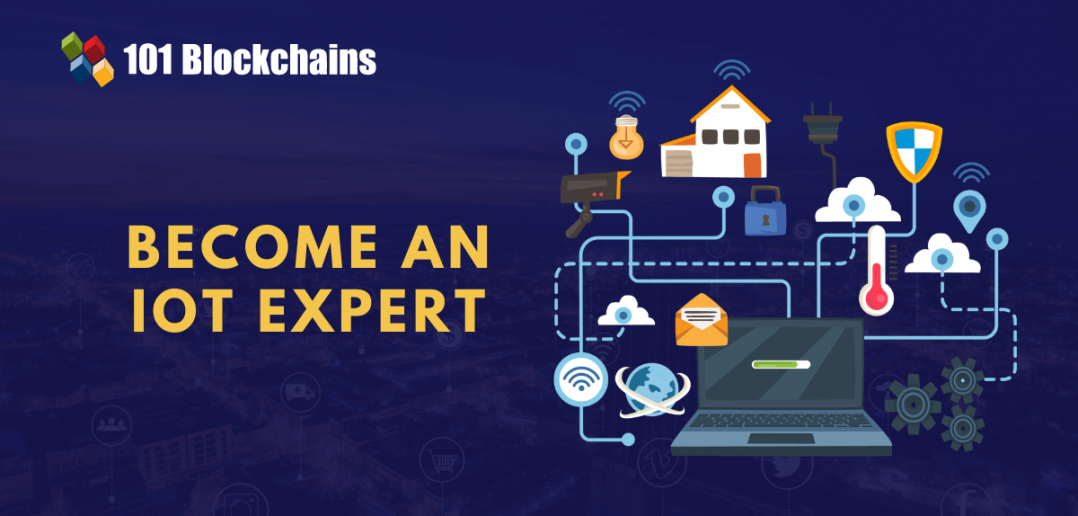 Step By Step Guide to Become An IoT Expert - 101 Blockchains