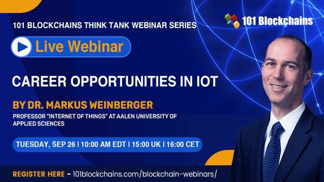 LIVE WEBINAR: Career Opportunities In IoT