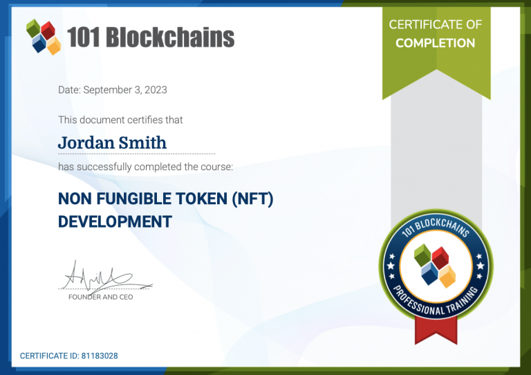 NFT Development - 101 Blockchains
