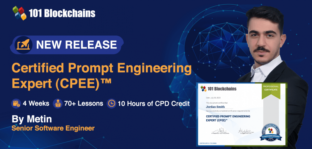 The World's First Accredited Prompt Engineering Certification Launched - 101 Blockchains