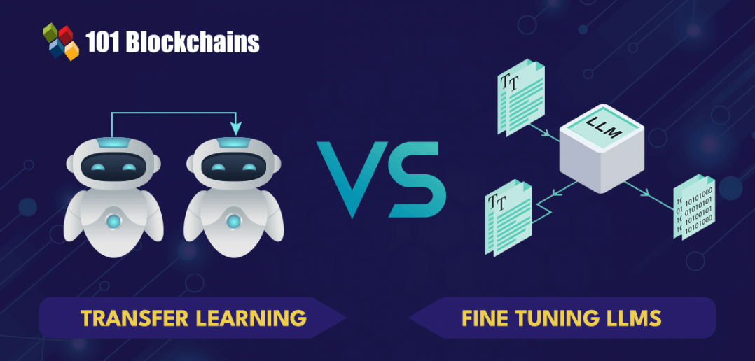 Transfer Learning vs. Fine Tuning LLMs: Key Differences - 101 Blockchains Transfer Learning vs. Fine Tuning LLMs: Key Differences - 101 Blockchains