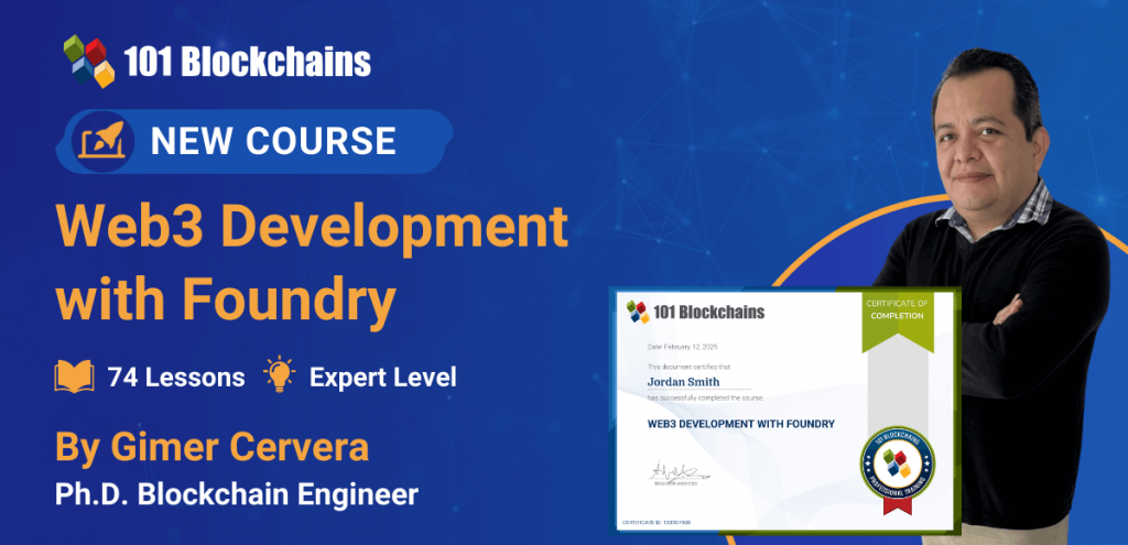 Announcement - DeFi Development Course Launched - 101 Blockchains