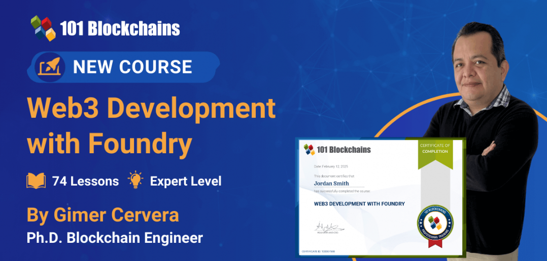 Announcement - Web3 Development with Foundry Course Launched