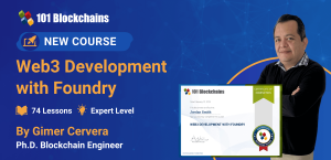 Announcement - DeFi Development Course Launched - 101 Blockchains