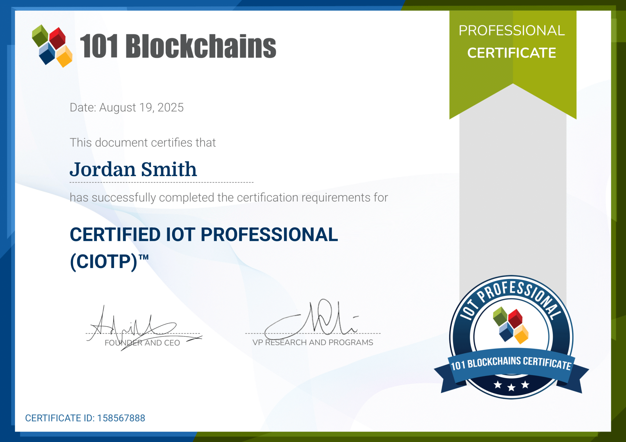 Certified IoT Professional (CIOTP)™ | IoT Certification